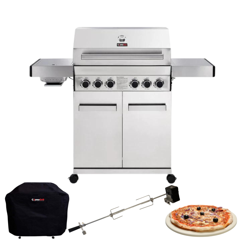 Platinum 4+2 Gas Barbecue | Web-Exclusive BBQ Bundle